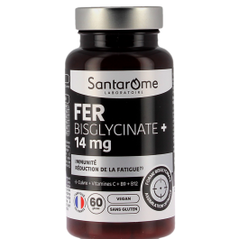 Santarome Fer Bisglycinate – Immunité et réduction de la fatigue